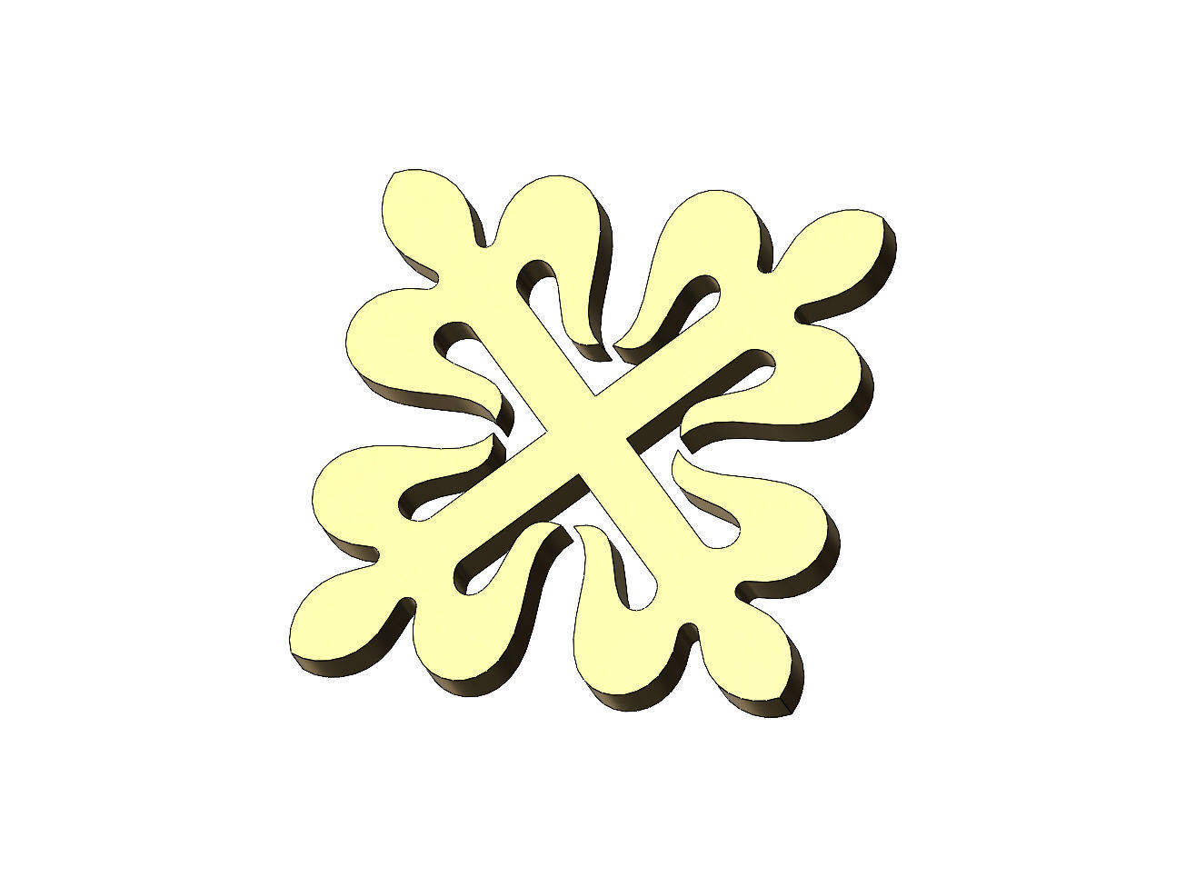 PP logo replica 3D model 3D printable | CGTrader