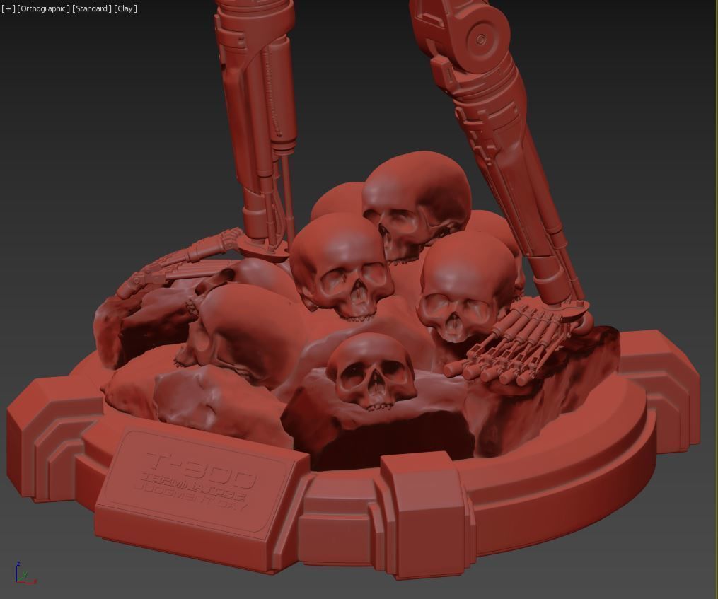 T-800 Terminator 2 Judgment Day 3D model 3D printable | CGTrader