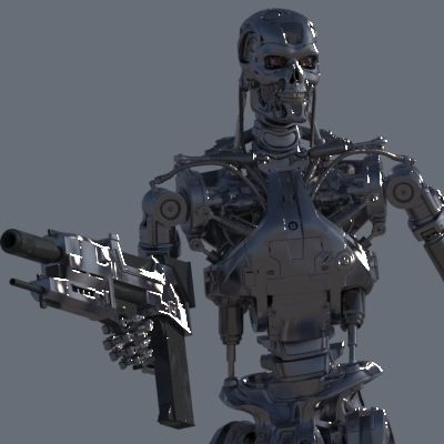 T-800 Terminator 2 Judgment Day 3D model 3D printable | CGTrader