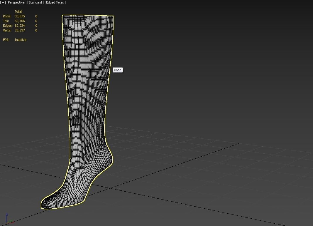 Shoes Lasts - Boot 3D print model 3D model | CGTrader