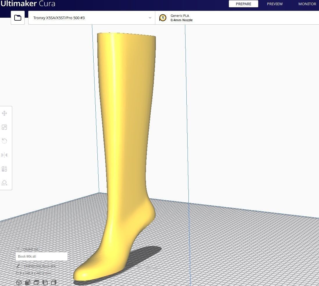 Shoes Lasts - Boot 3D print model 3D model | CGTrader