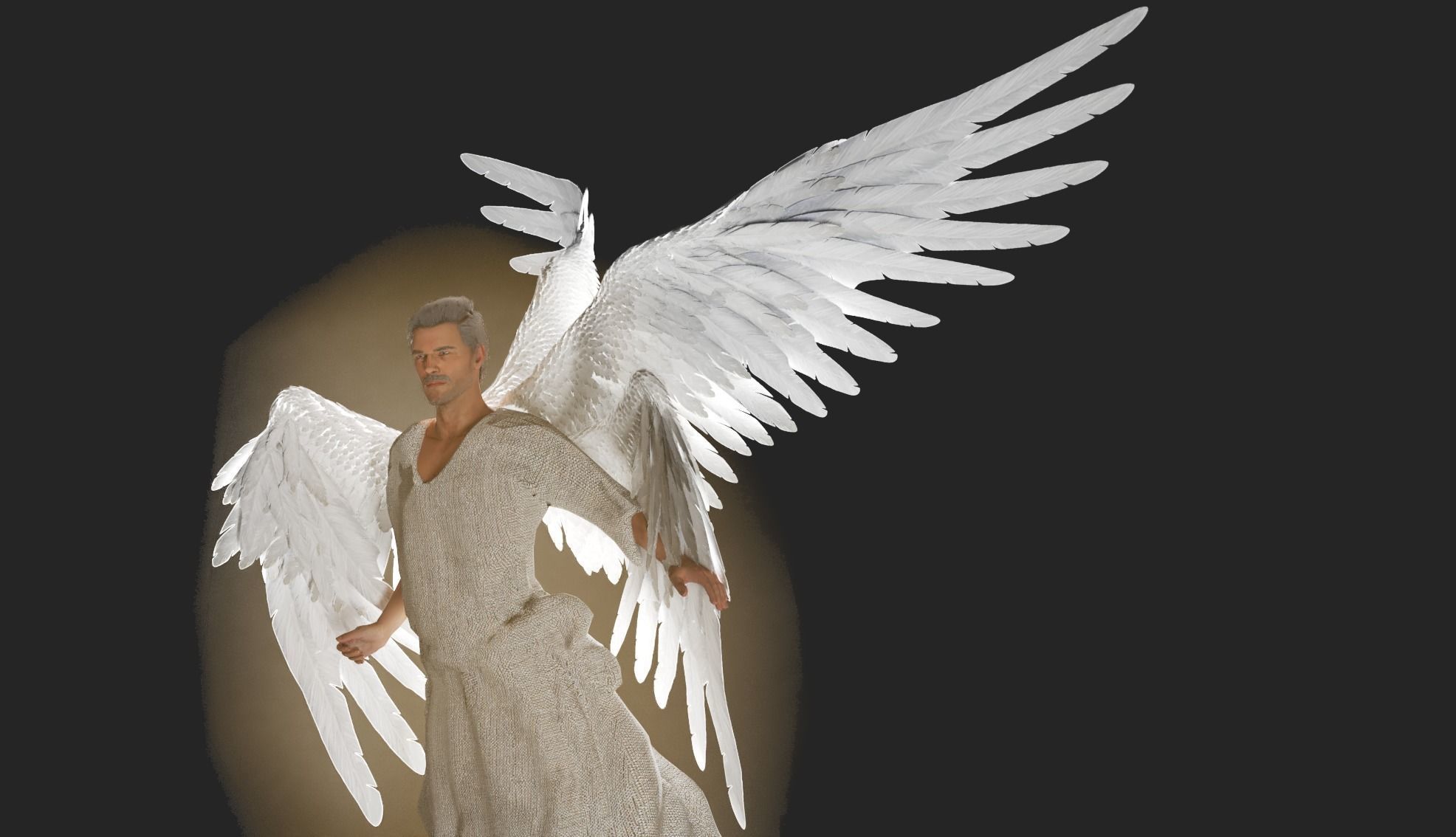 3D model Angel rigged VR / AR / low-poly | CGTrader