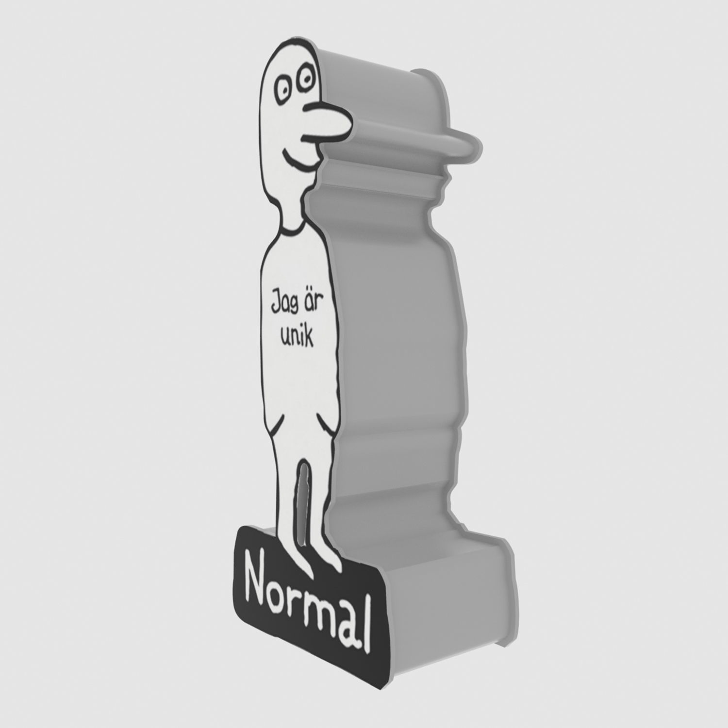 Normal Store streetsign 3D model | CGTrader