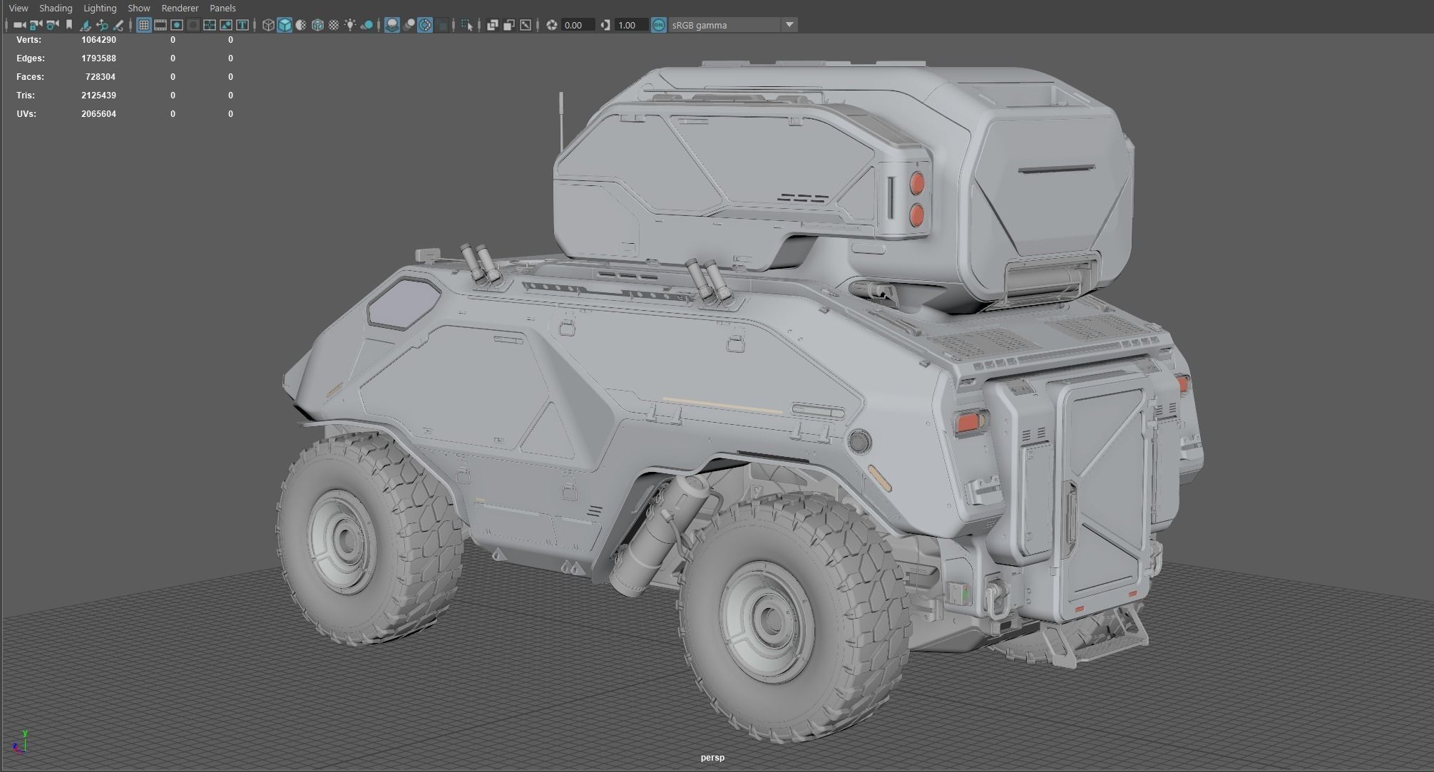 Armored Vehicle 3D model | CGTrader