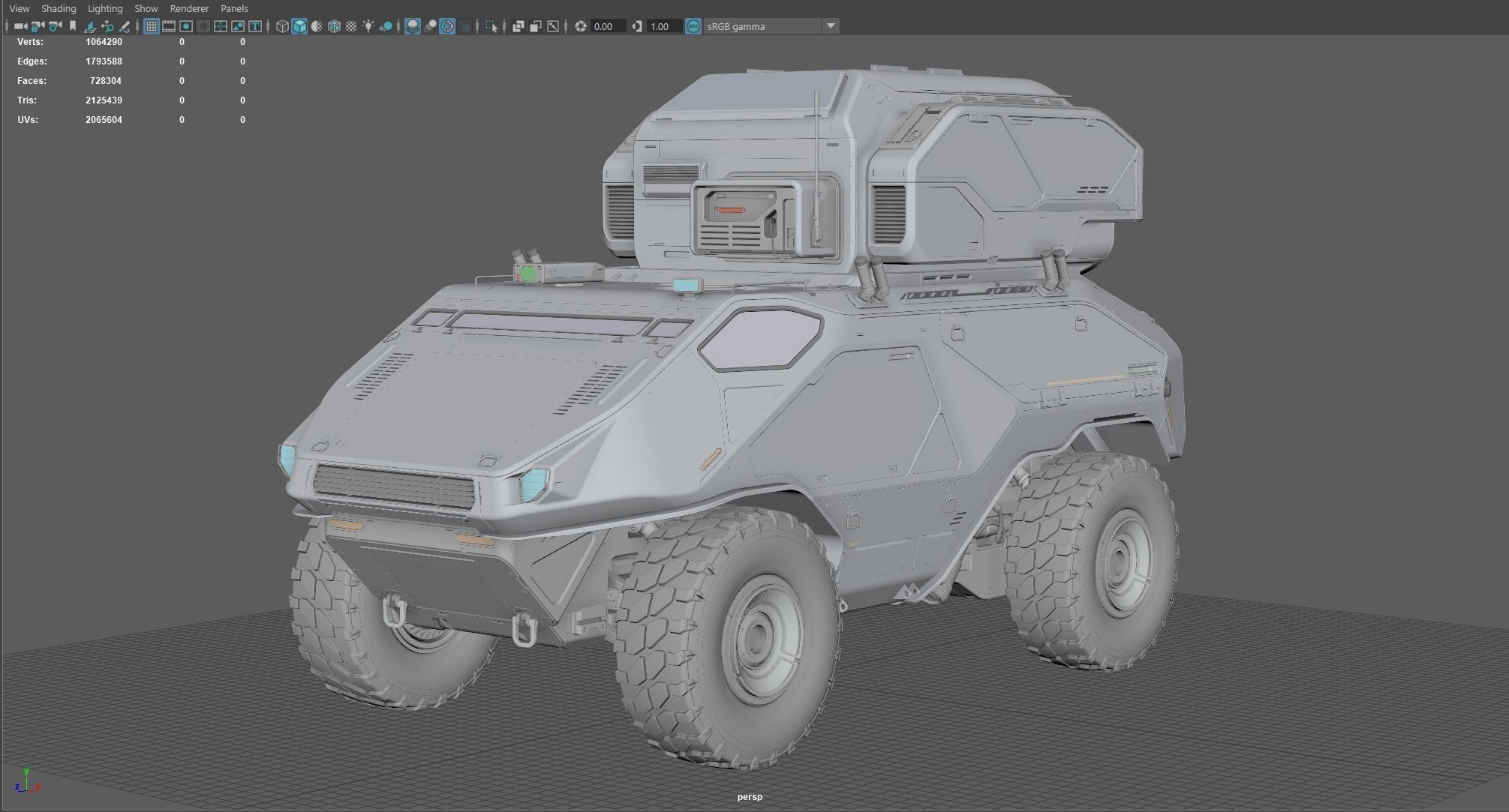 Armored Vehicle 3D model | CGTrader