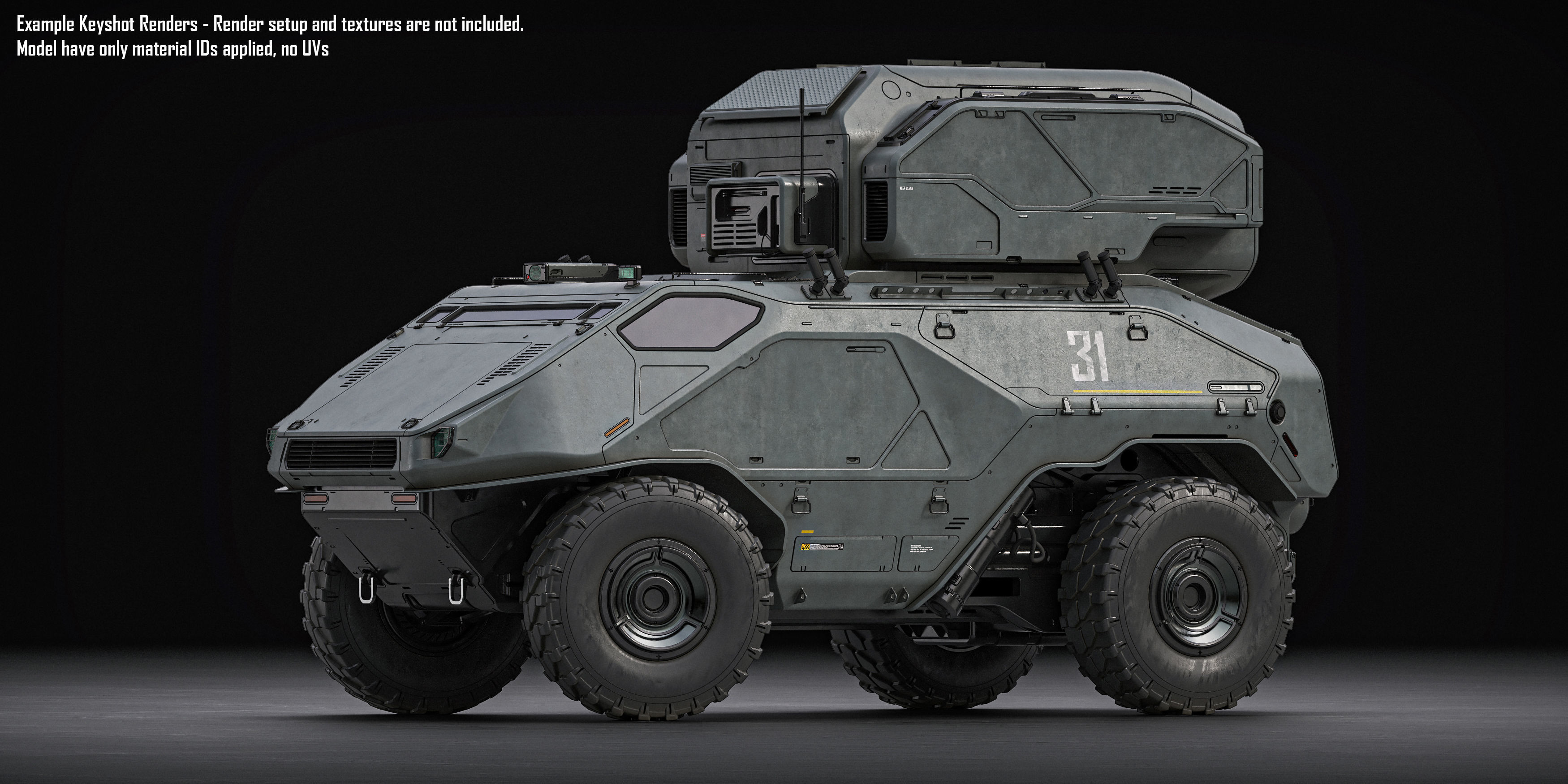 Armored Vehicle 3D model | CGTrader