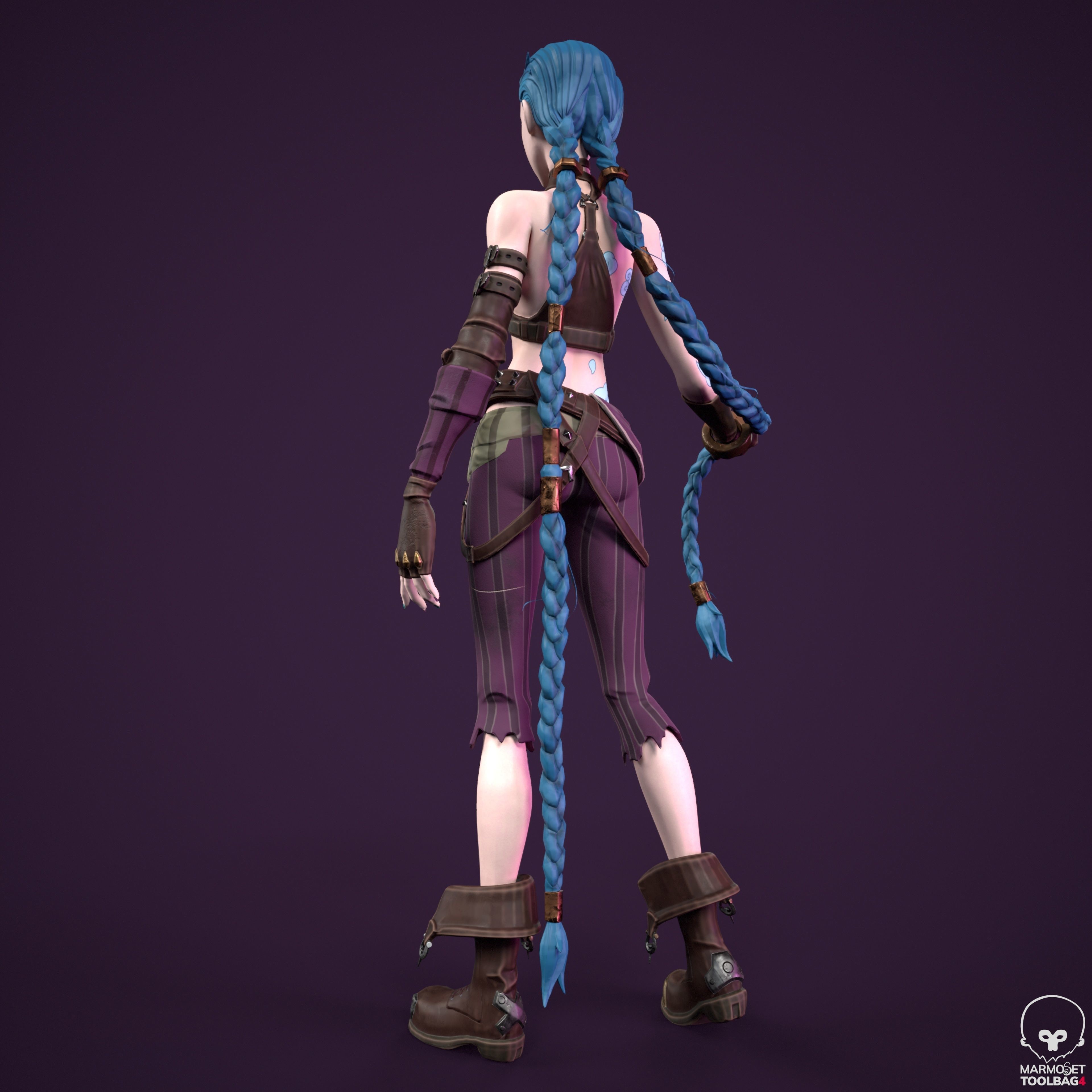 3D model Jinx VR / AR / low-poly | CGTrader