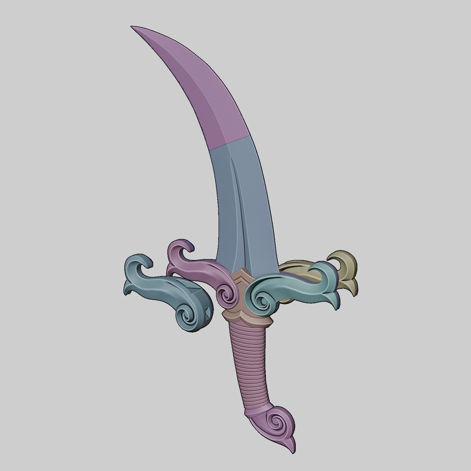 Ganon Dagger Legends Of Zelda Tears og The Kingdom 3D model 3D ...