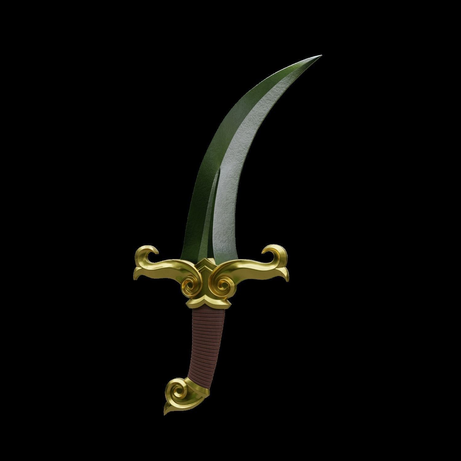 Ganon Dagger Legends Of Zelda Tears og The Kingdom 3D model 3D ...