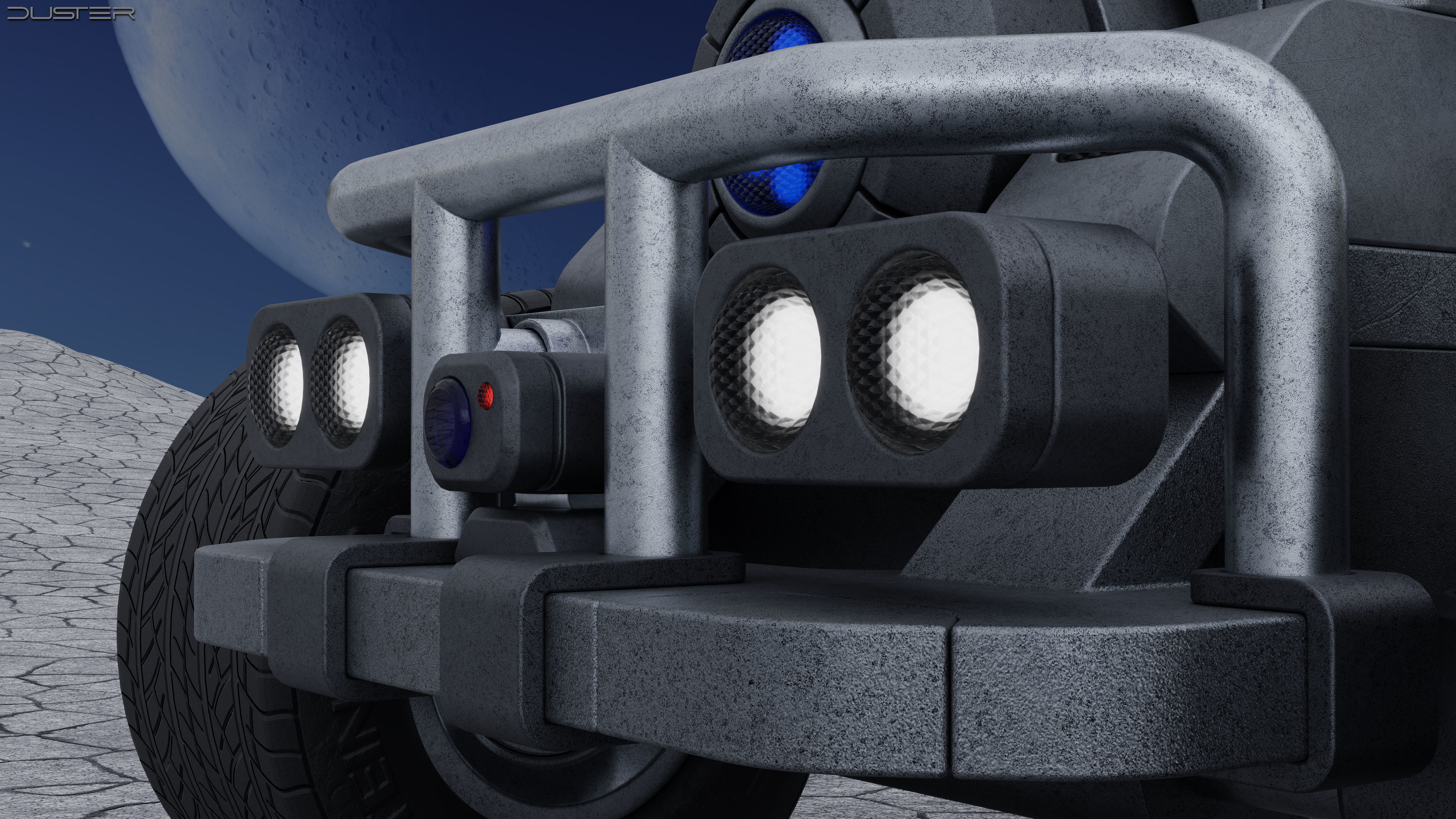 Sci-Fi Rover 3D model | CGTrader