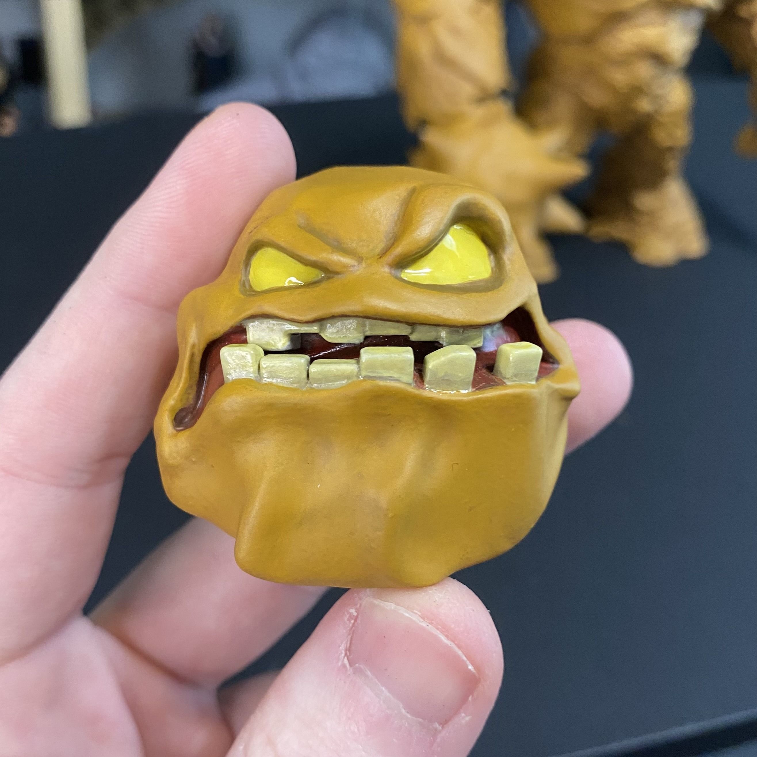 DC Multiverse Clayface Head and Spike Hand 3D model 3D printable | CGTrader