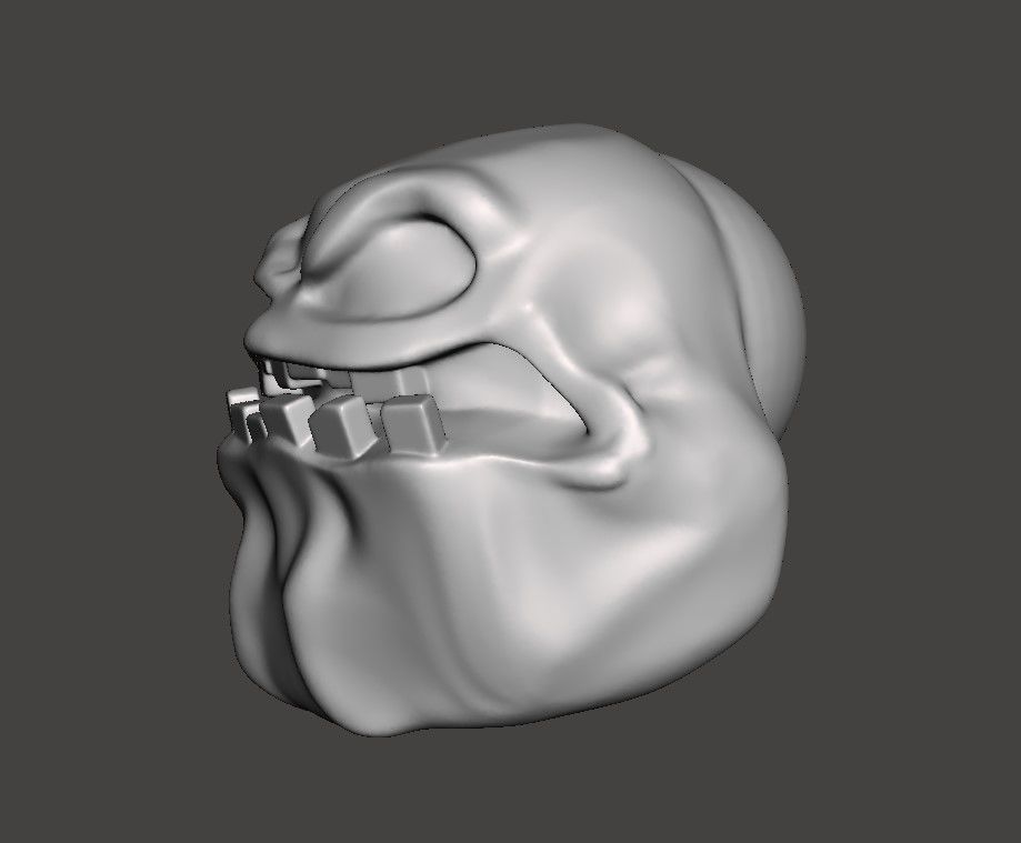 DC Multiverse Clayface Head and Spike Hand 3D model 3D printable | CGTrader