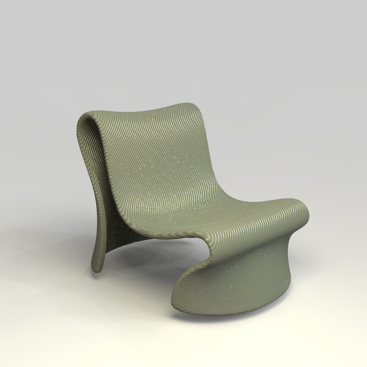Fold Lounge chair by Velichko Velikov 3D model | CGTrader