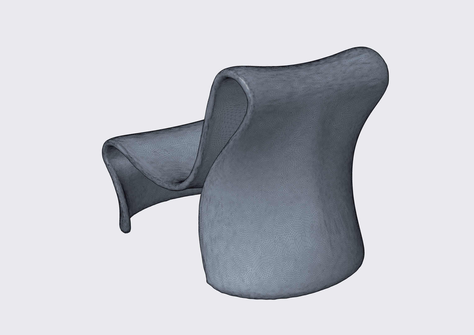 Fold Lounge chair by Velichko Velikov 3D model | CGTrader