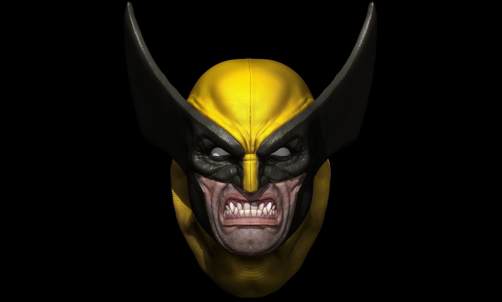 Wolverine Magnet Head 3D model 3D printable | CGTrader