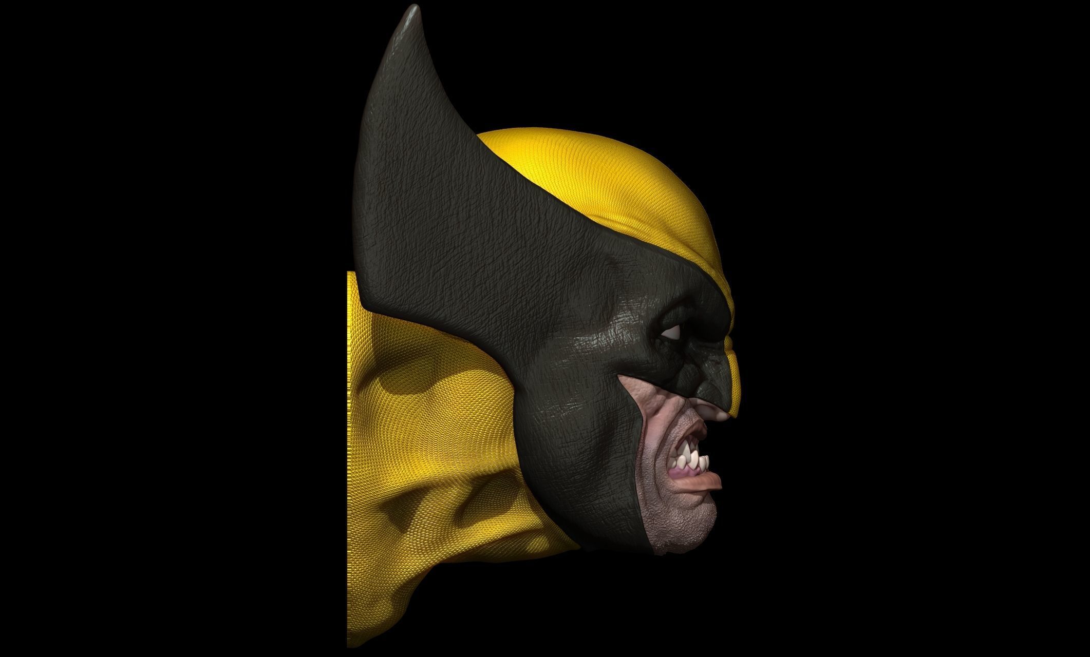Wolverine Magnet Head 3D model 3D printable | CGTrader