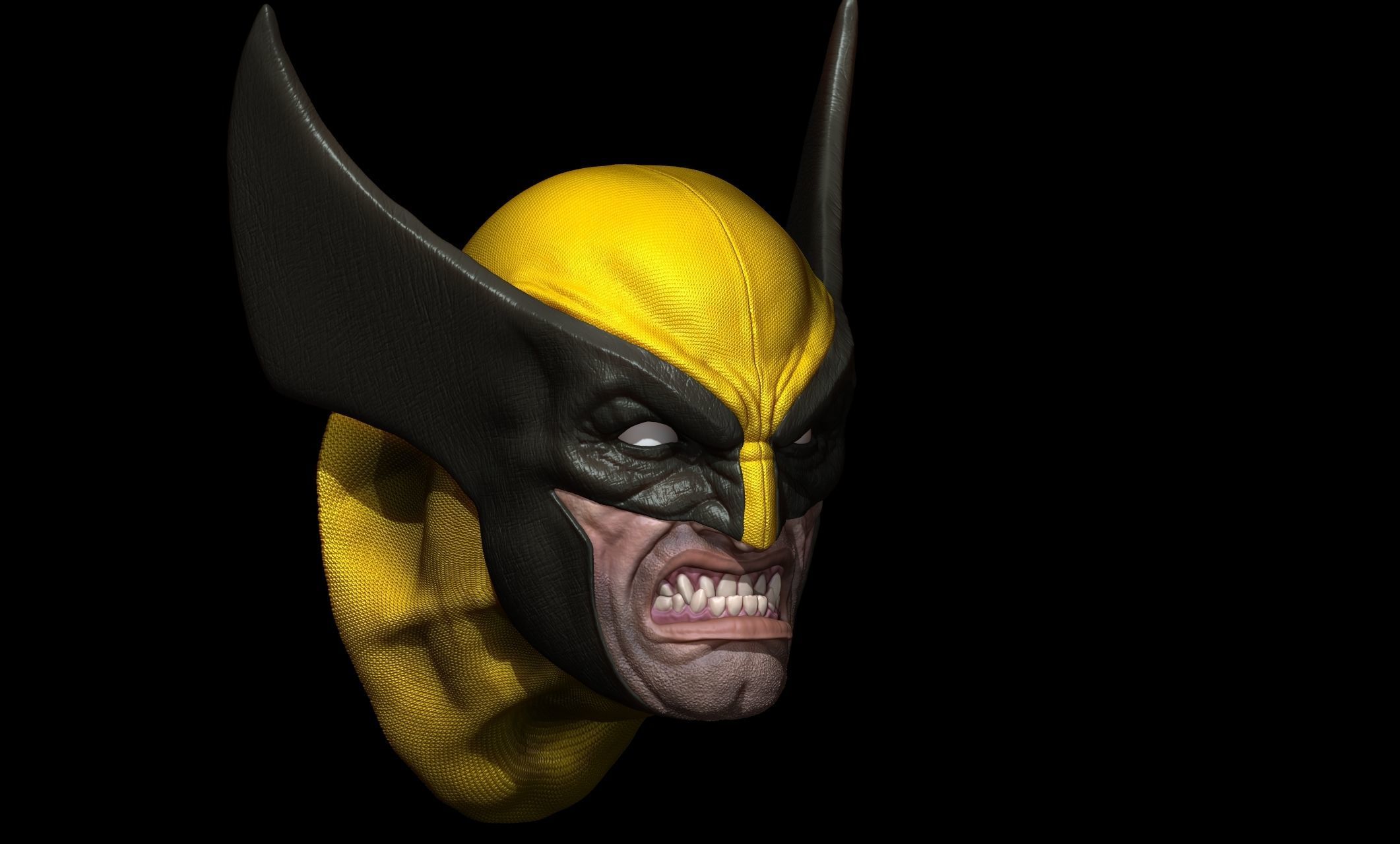 Wolverine Magnet Head 3D model 3D printable | CGTrader