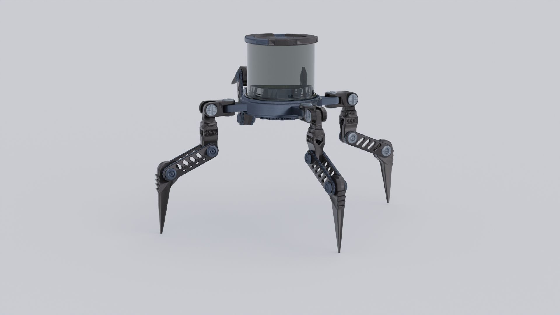 3D model Spider Robot VR / AR / low-poly | CGTrader