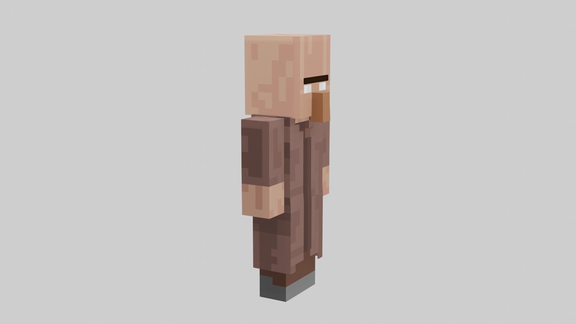 3D model Minecraft Villager VR / AR / low-poly | CGTrader