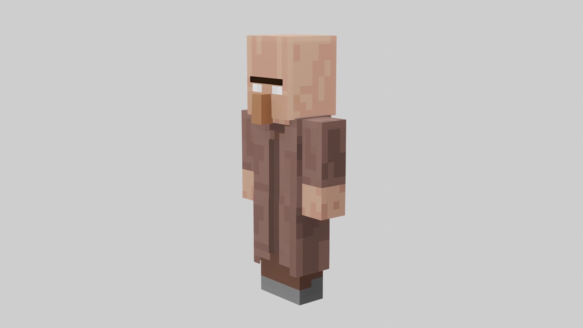 3D model Minecraft Villager VR / AR / low-poly | CGTrader