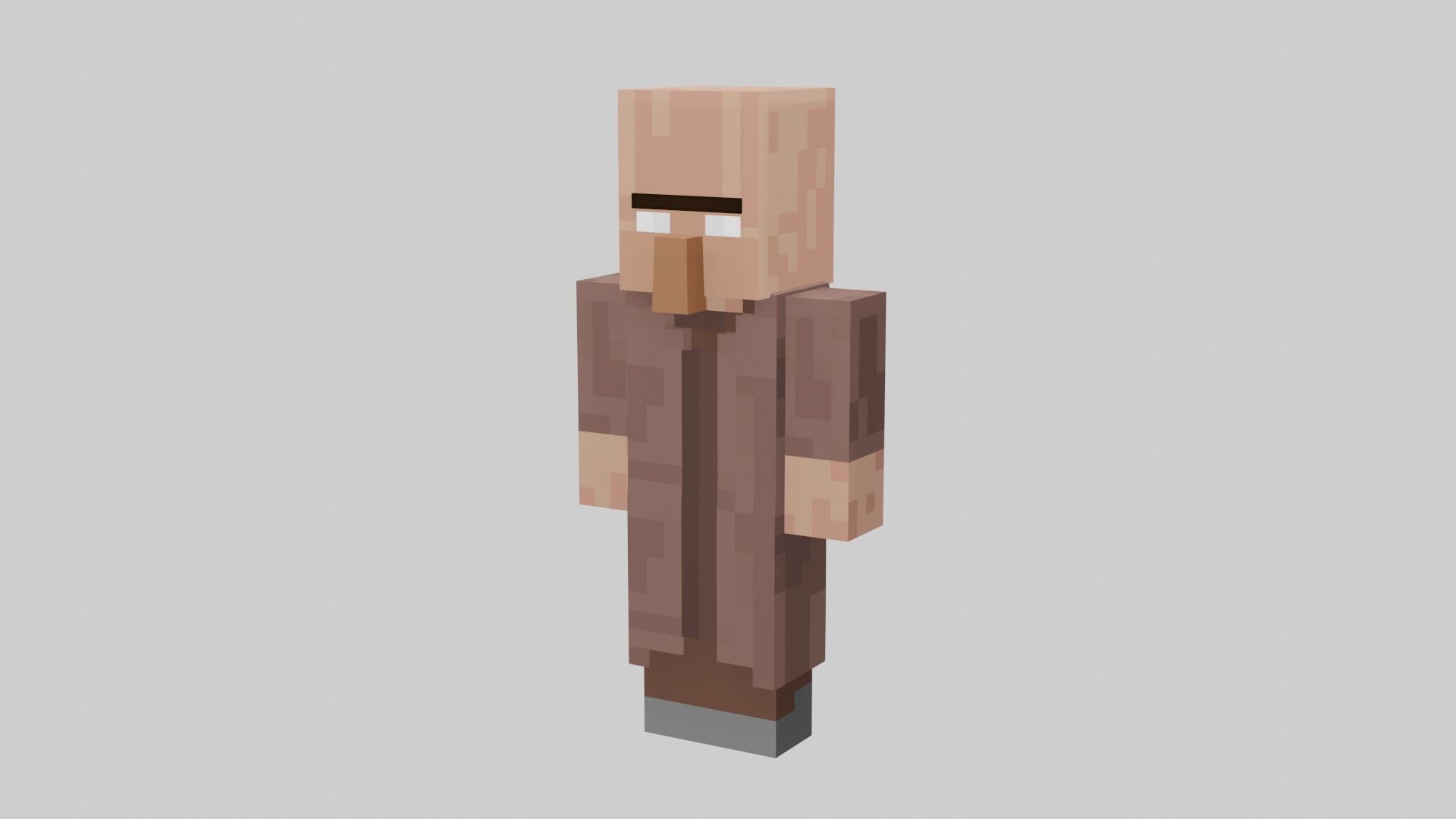3D model Minecraft Villager VR / AR / low-poly | CGTrader