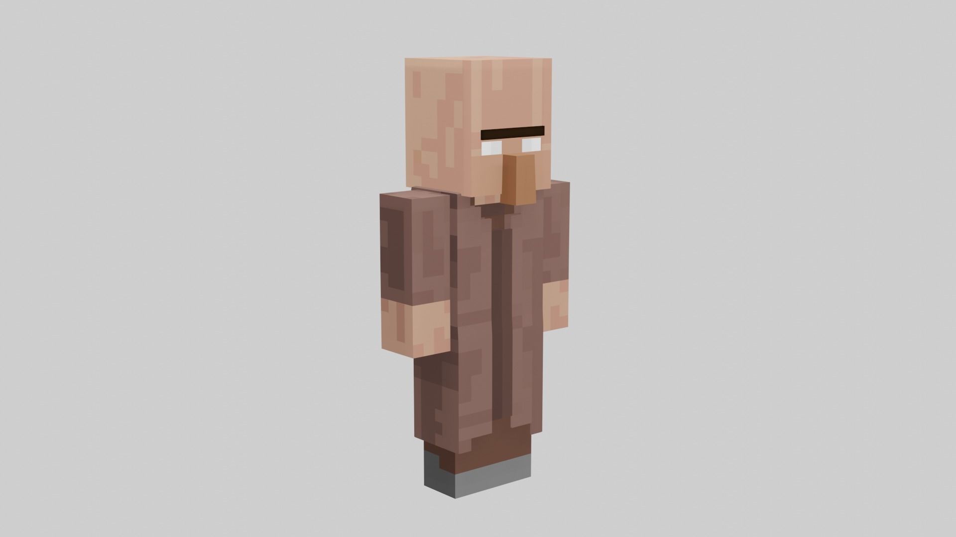 3D model Minecraft Villager VR / AR / low-poly | CGTrader