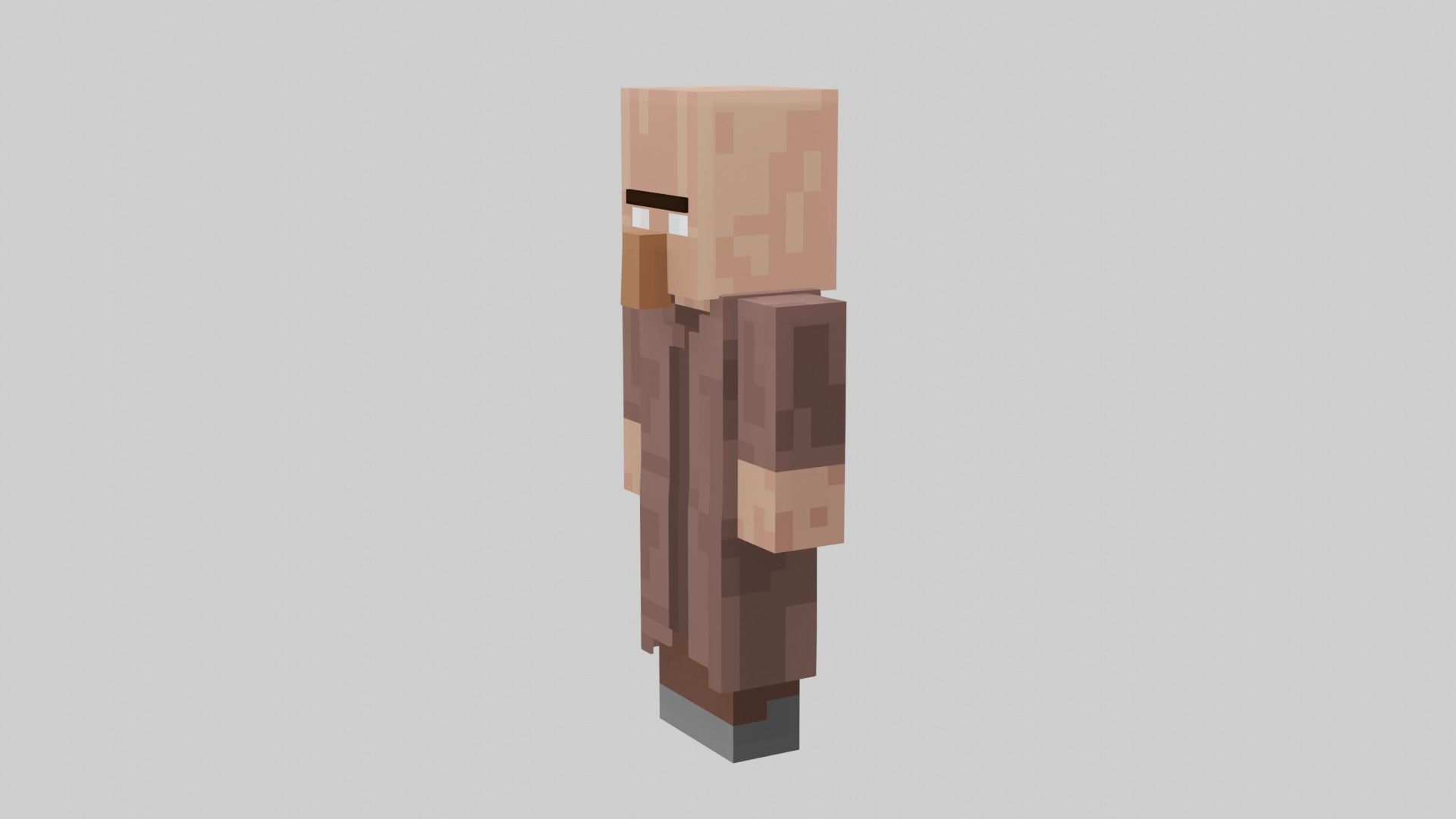 3D model Minecraft Villager VR / AR / low-poly | CGTrader