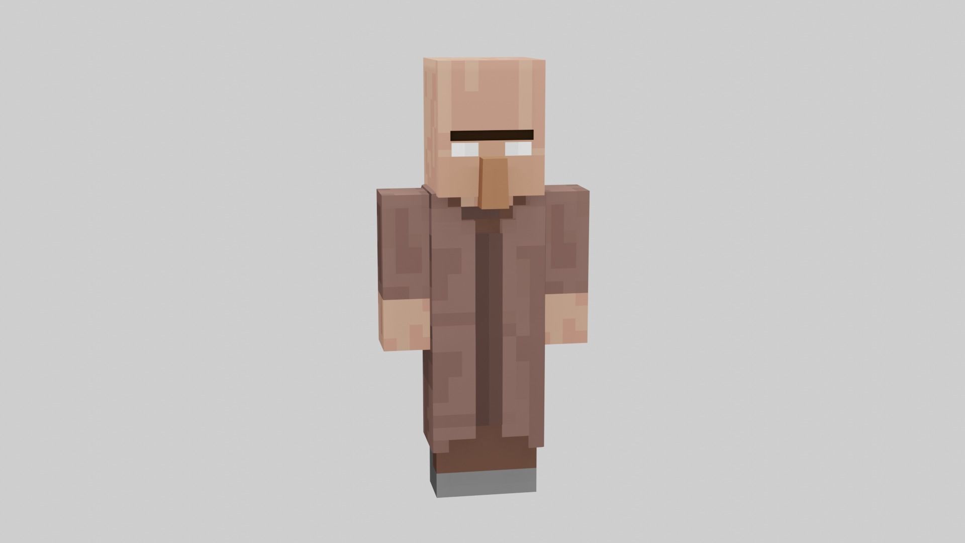 3D model Minecraft Villager VR / AR / low-poly | CGTrader
