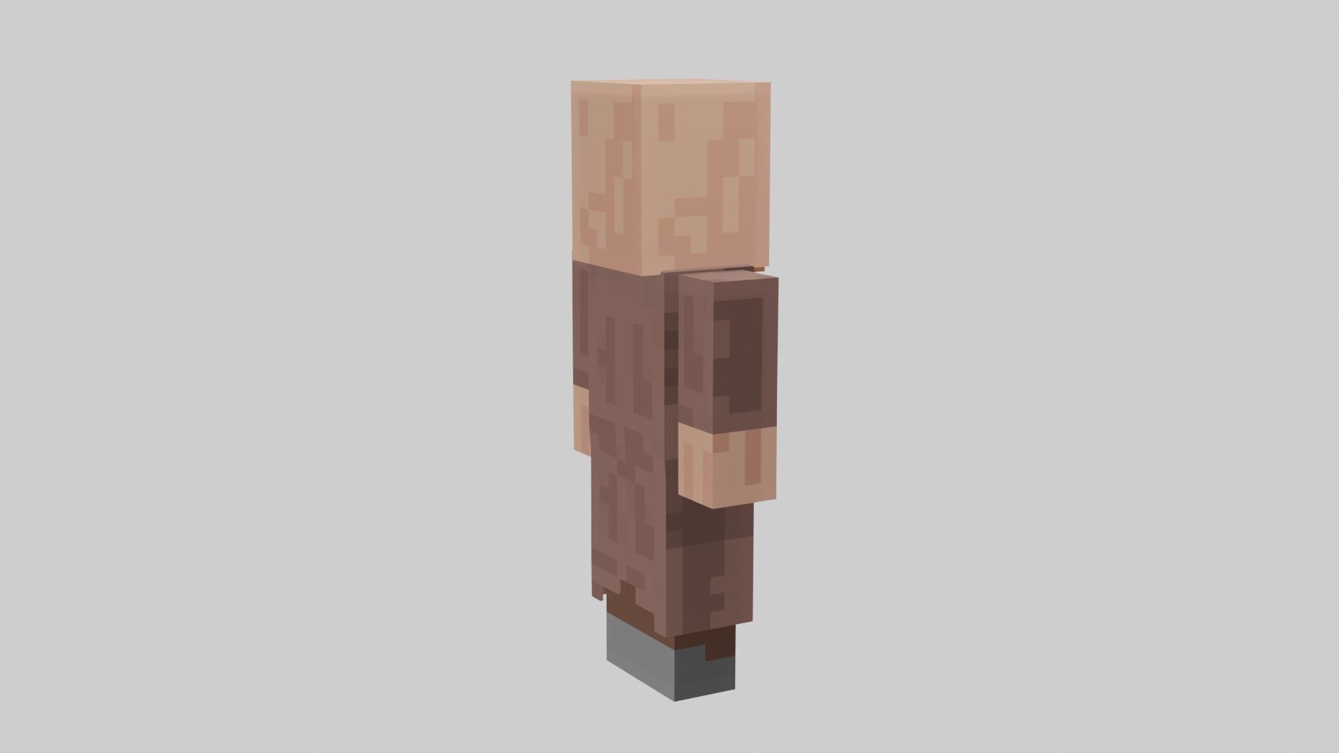 3D model Minecraft Villager VR / AR / low-poly | CGTrader