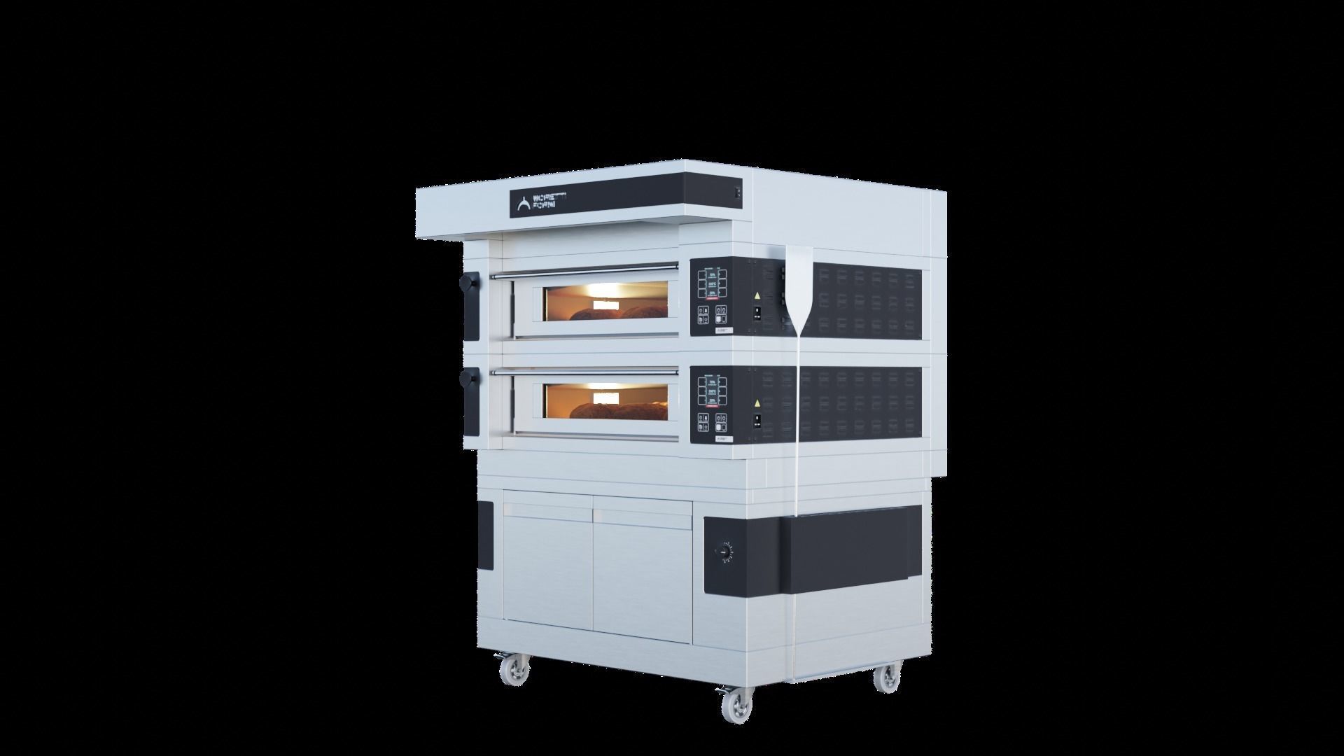 Moretti Forni Modular Electric Deck Oven 3D model | CGTrader