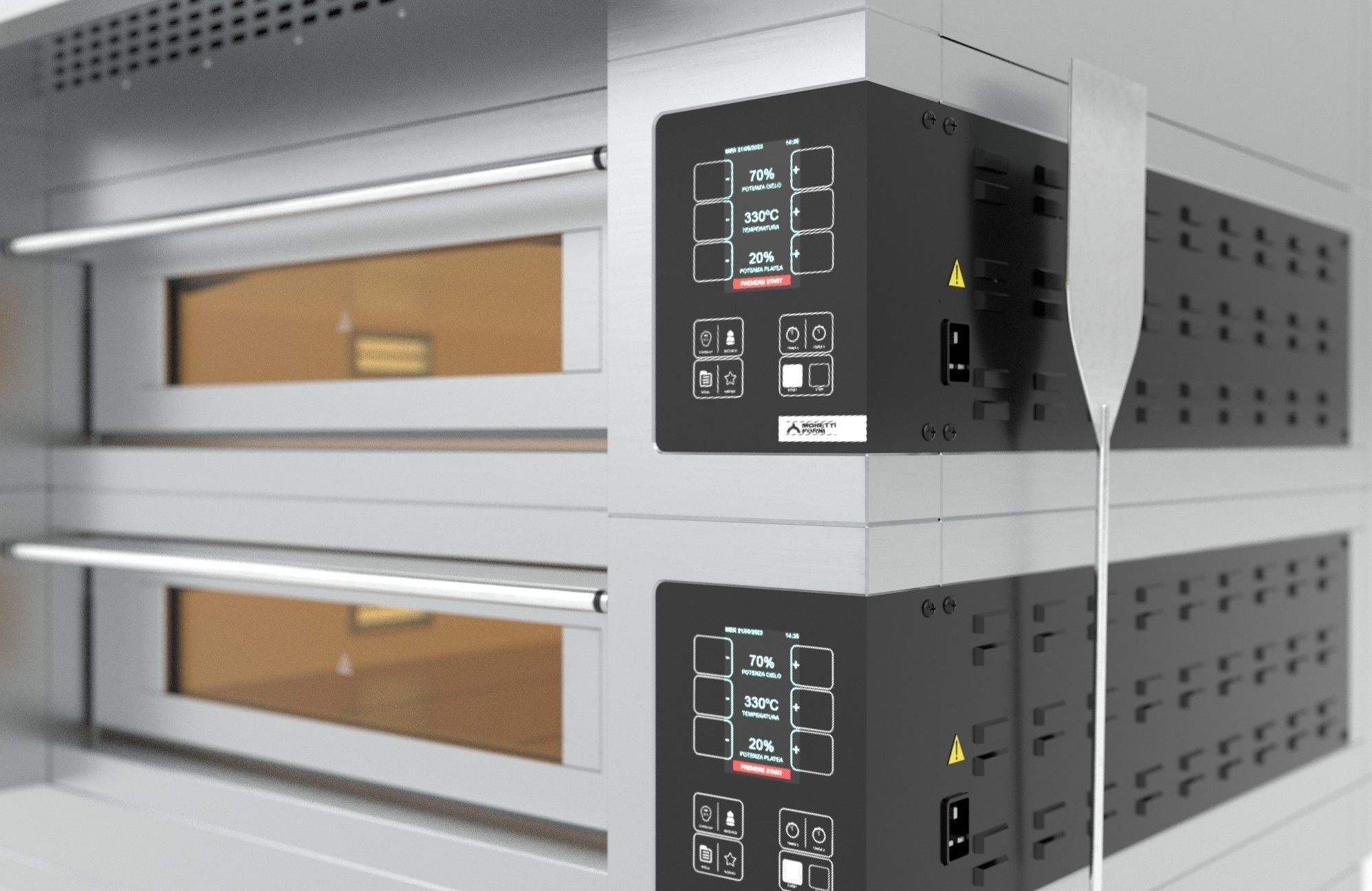 Moretti Forni Modular Electric Deck Oven 3D model | CGTrader