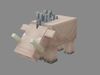3D model Minecraft Hoglin VR / AR / low-poly | CGTrader