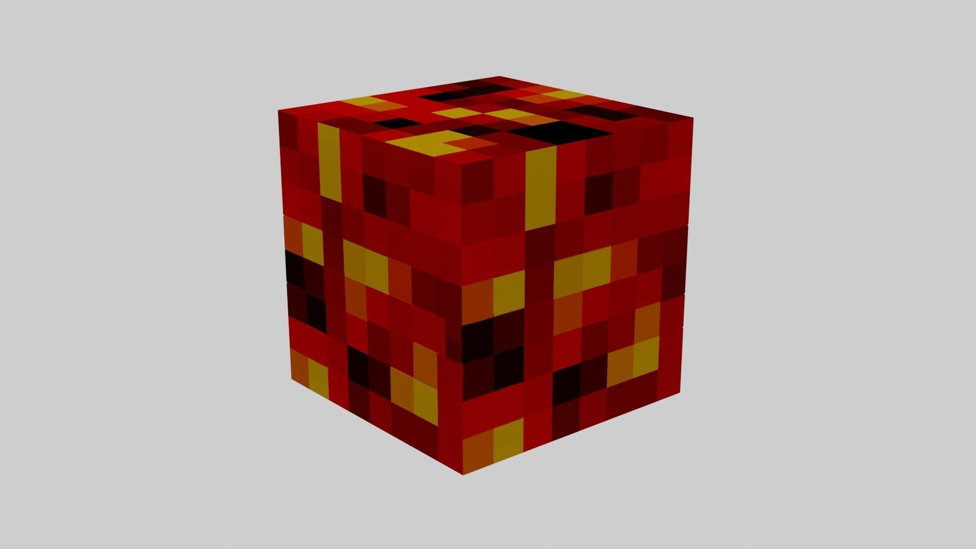 3D model Minecraft Magma Cube VR / AR / low-poly | CGTrader