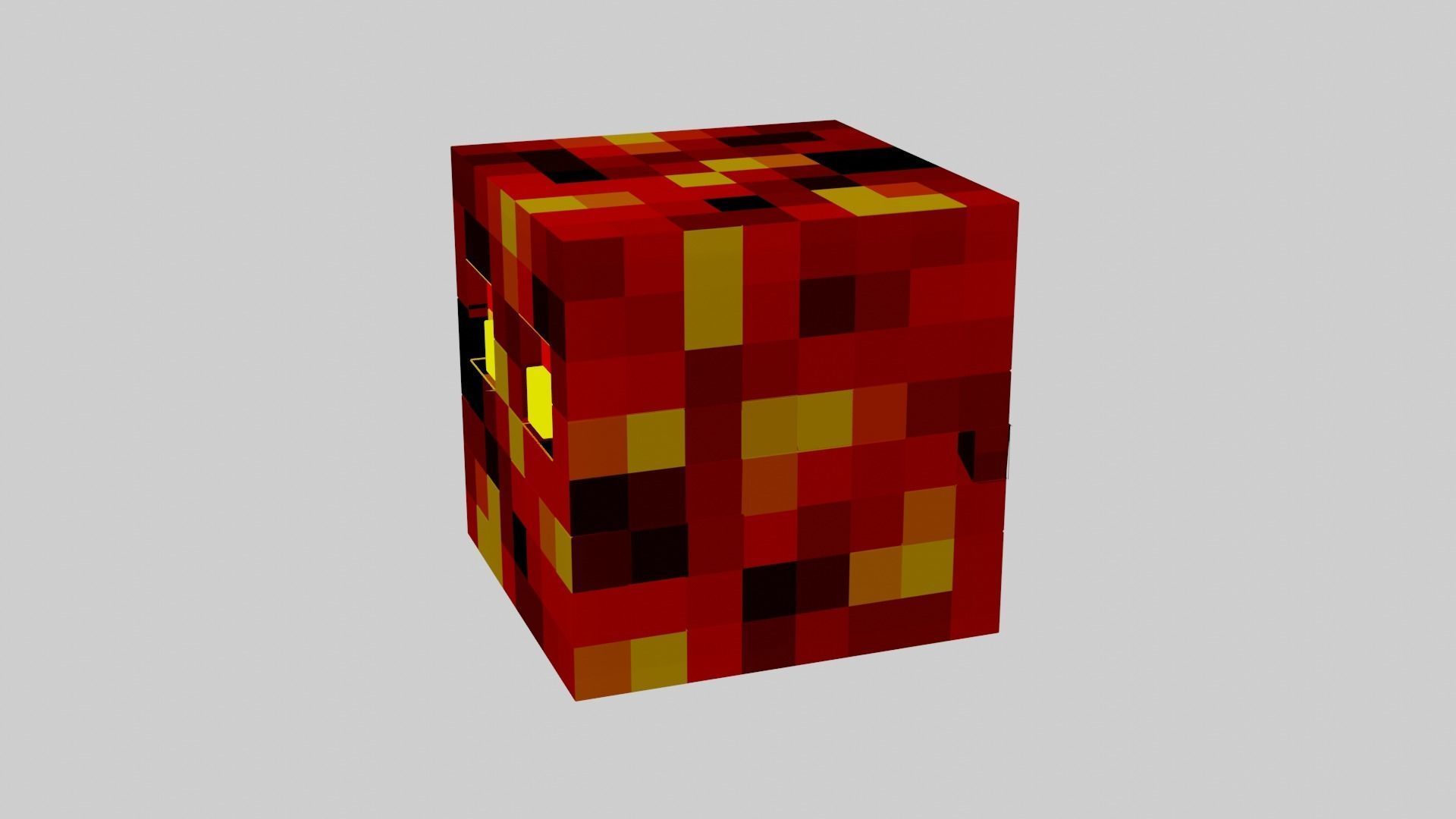 3D model Minecraft Magma Cube VR / AR / low-poly | CGTrader