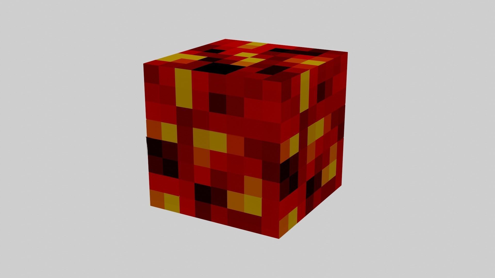 3D model Minecraft Magma Cube VR / AR / low-poly | CGTrader