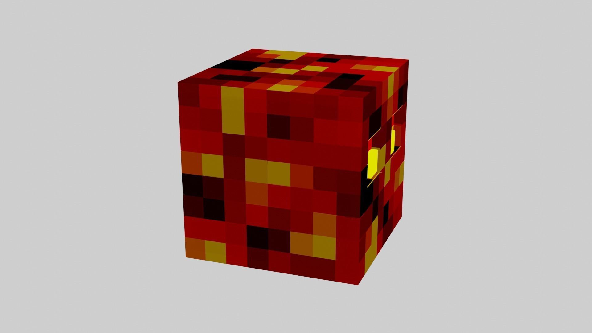 3D model Minecraft Magma Cube VR / AR / low-poly | CGTrader