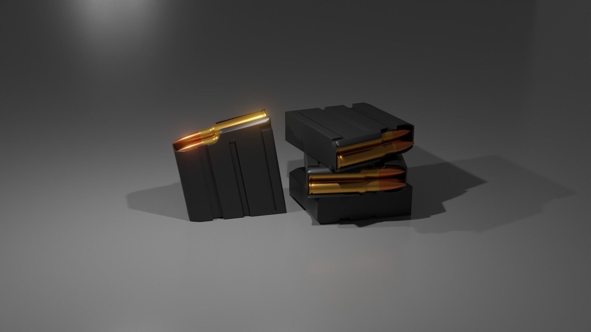 cal 50 BMG Mag keychain stand free 3D model 3D printable | CGTrader