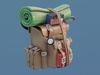 Explorer Backpack 3D Assets - Props 3D model | CGTrader