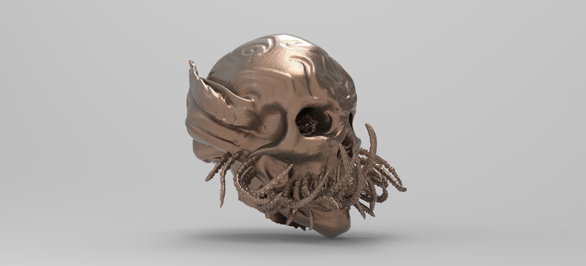 Cthulhu Fantasy Scull 2 3D model | CGTrader