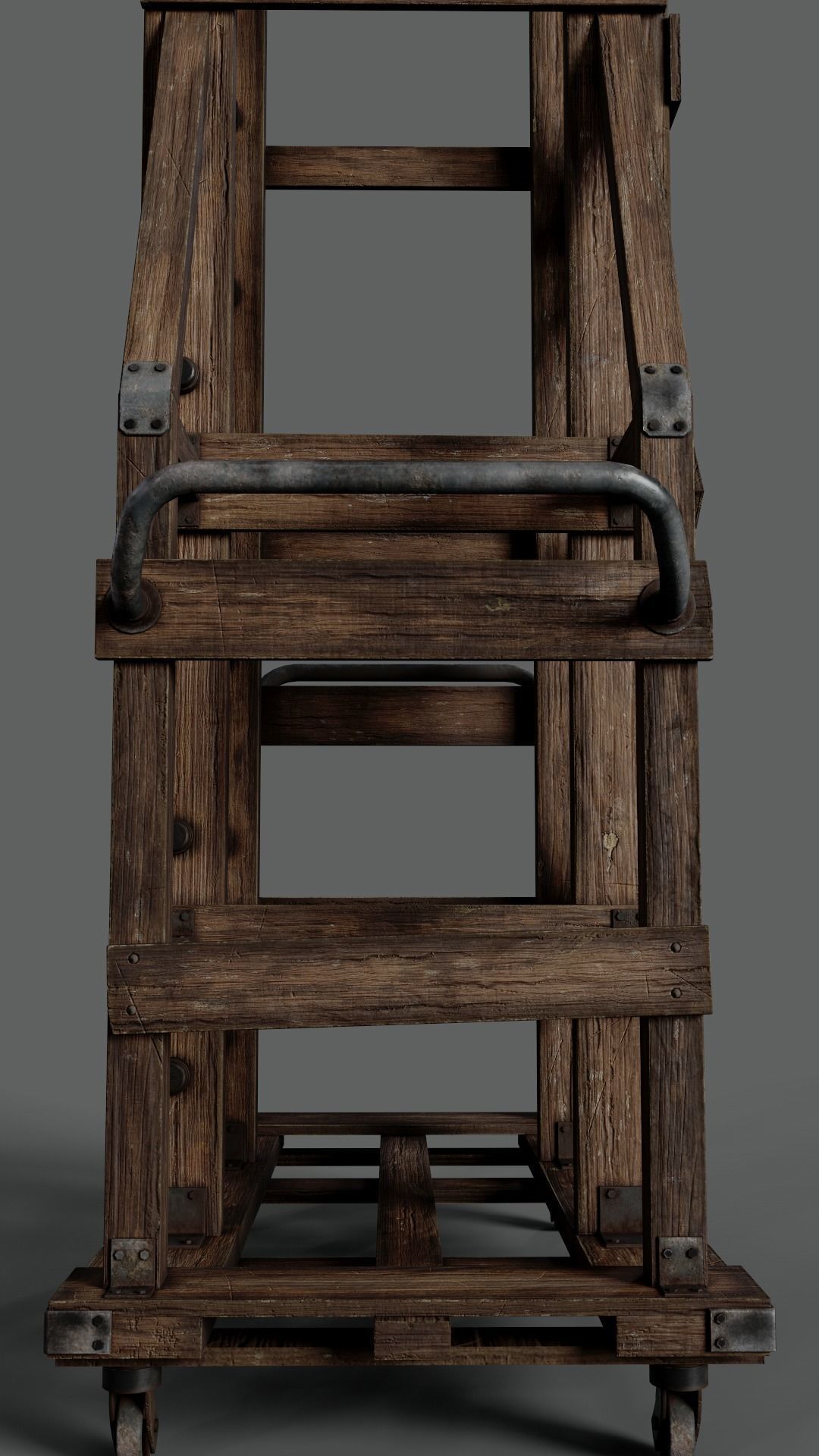 3D model Push Pull Ladder 3D model VR / AR / low-poly | CGTrader