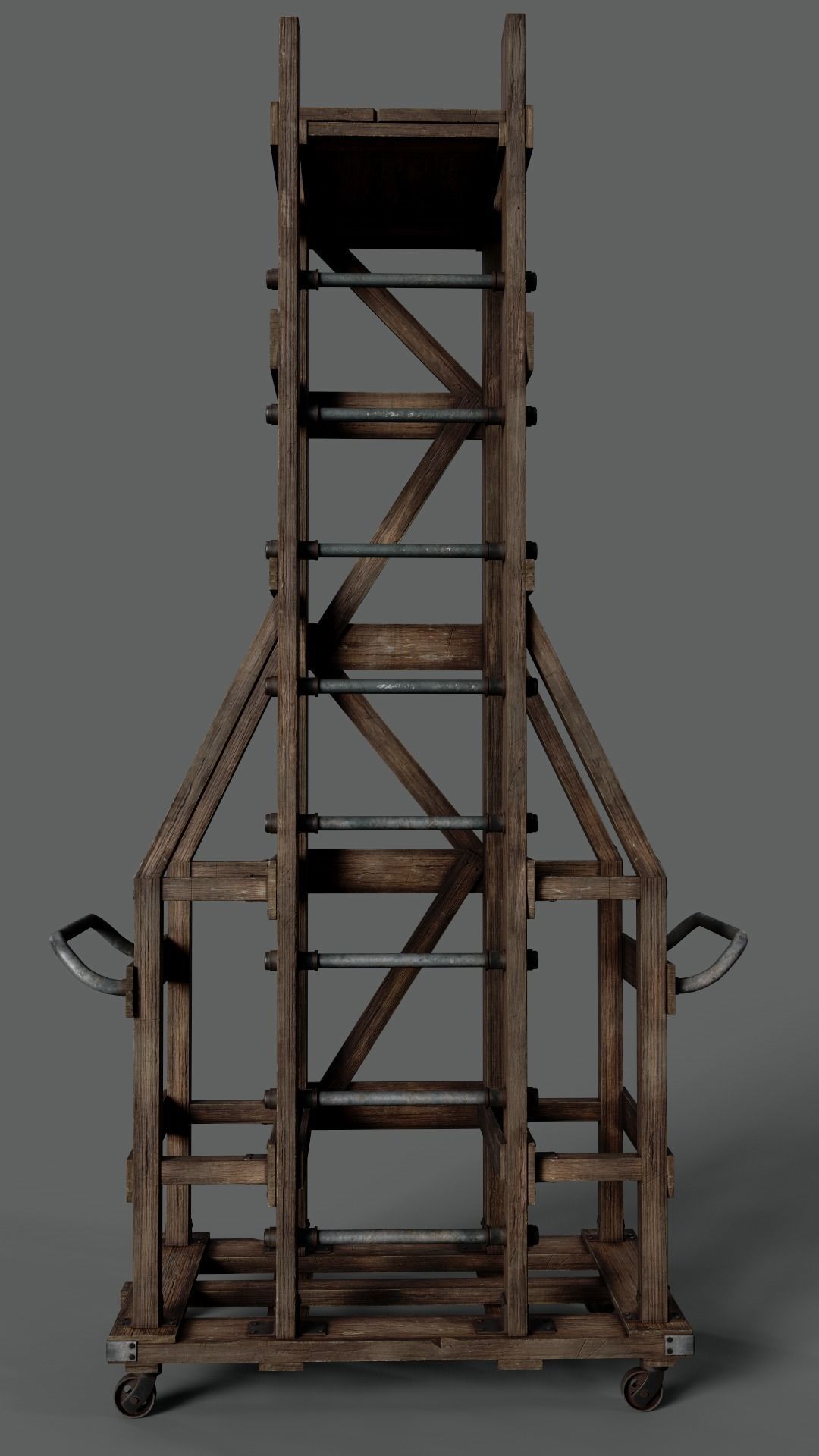 3D model Push Pull Ladder 3D model VR / AR / low-poly | CGTrader
