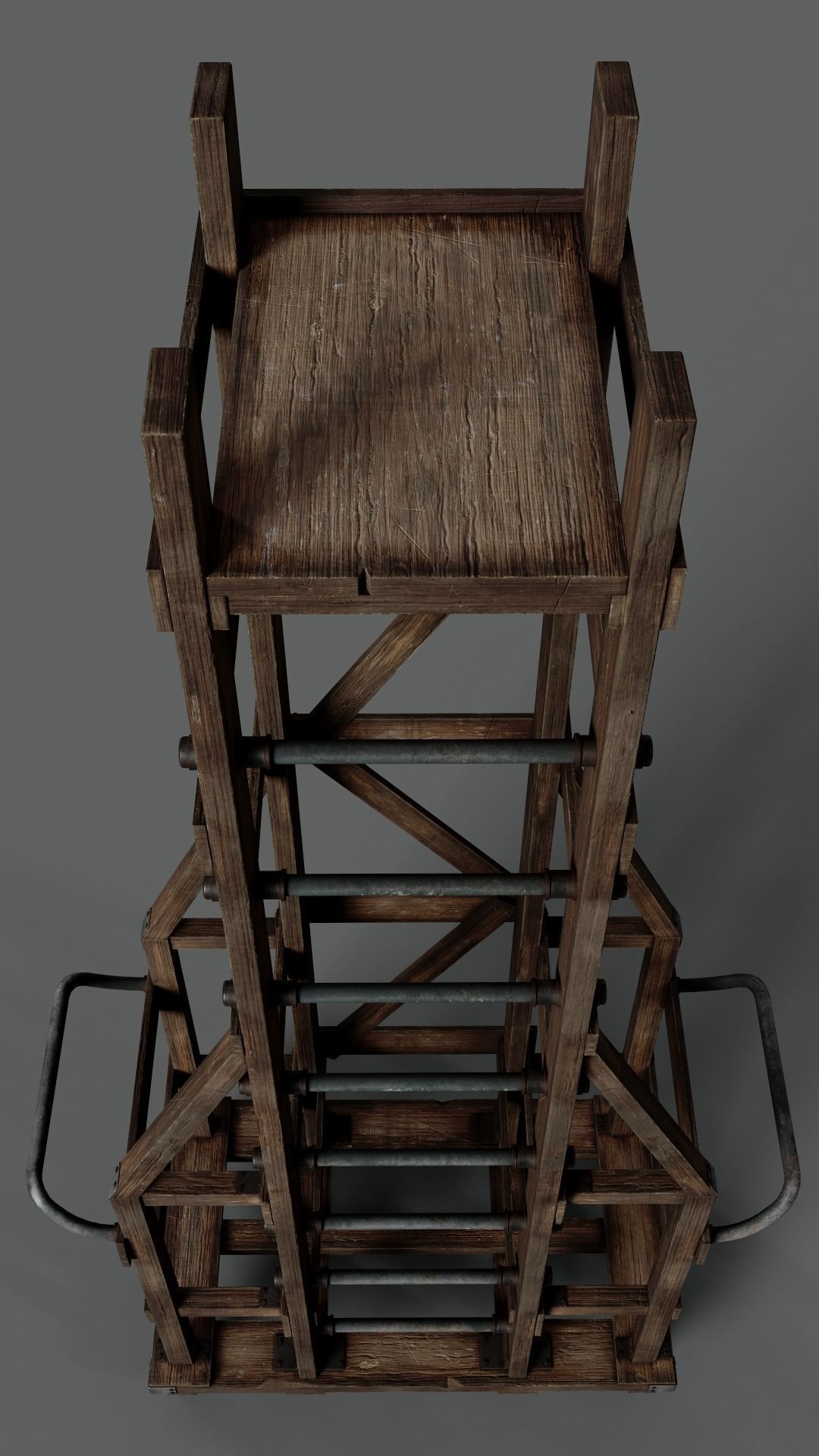 3D model Push Pull Ladder 3D model VR / AR / low-poly | CGTrader