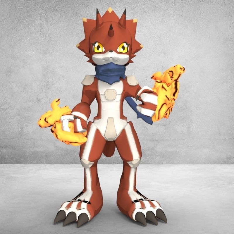 Digimon Ghost Game BetelGammamon 3D model 3D printable | CGTrader