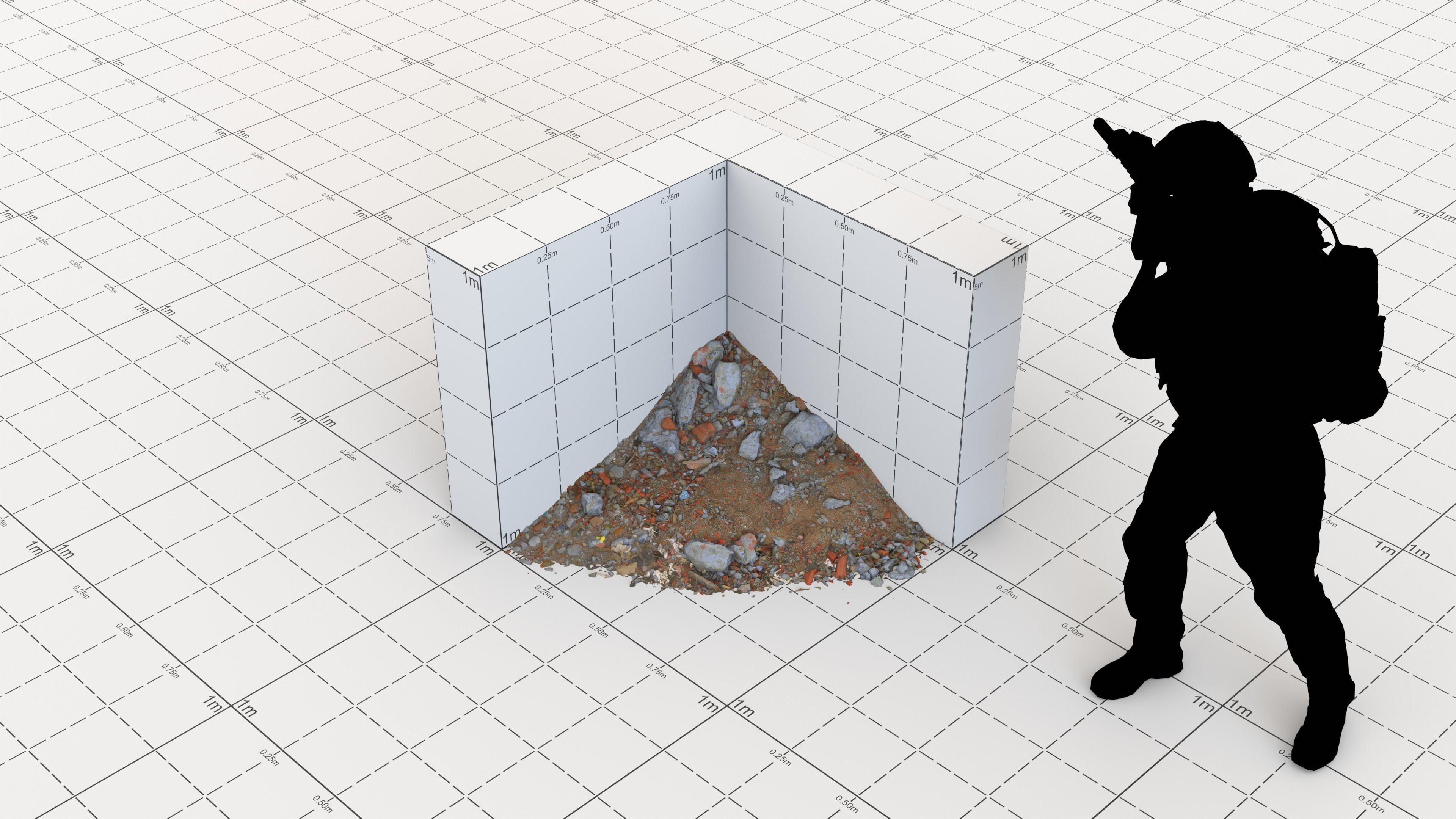 3D model Modular Rubble Kit Vol01 VR / AR / low-poly | CGTrader