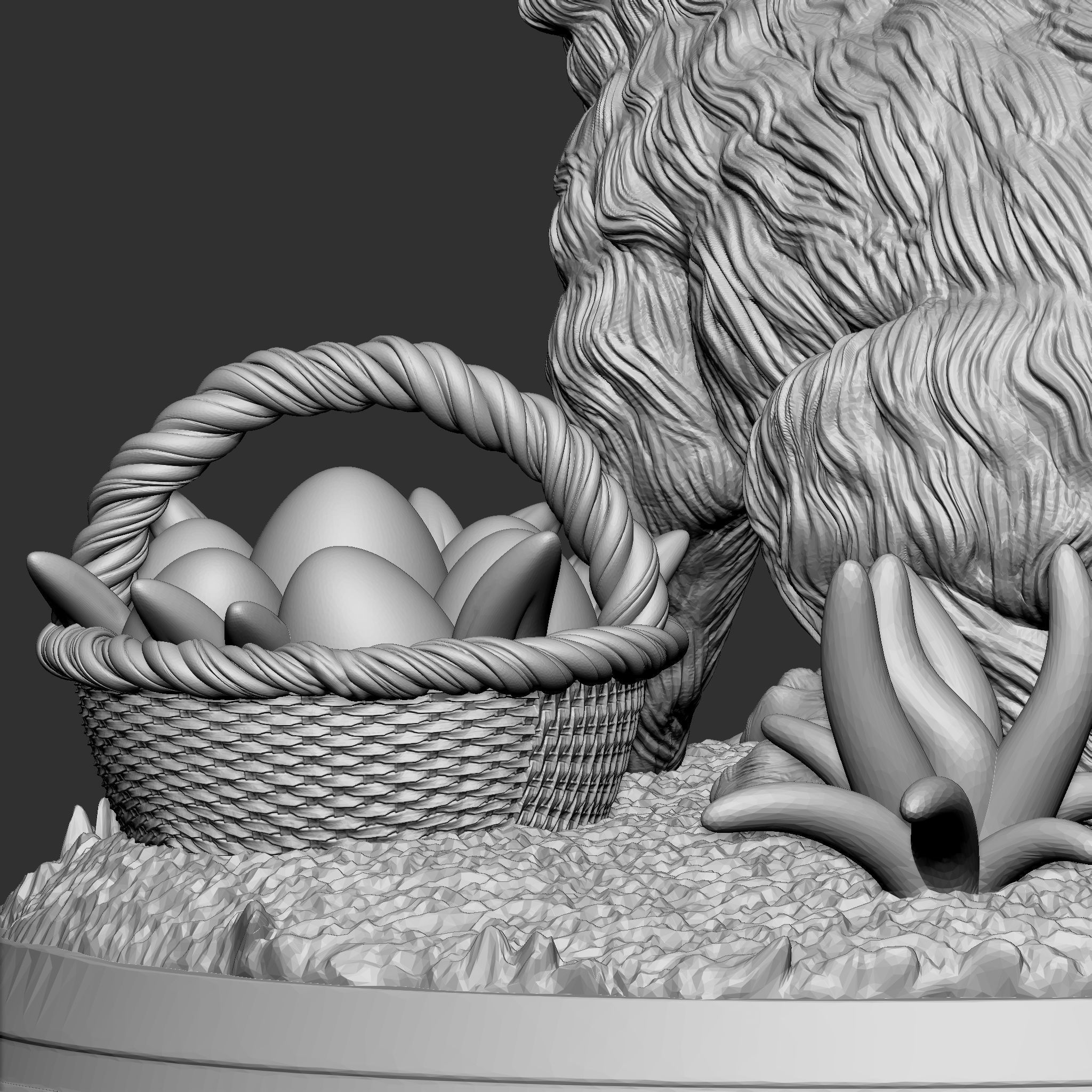 EASTER BUNNY 3D model 3D printable | CGTrader