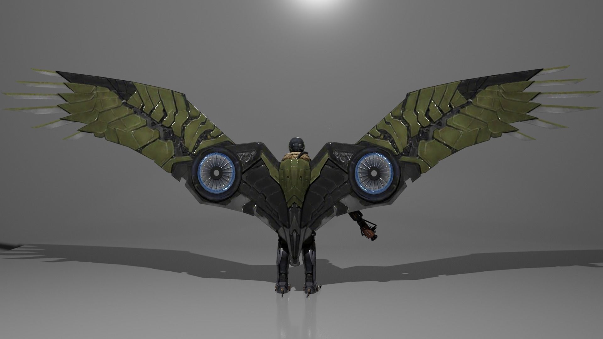 3D model Vulture VR / AR / low-poly | CGTrader