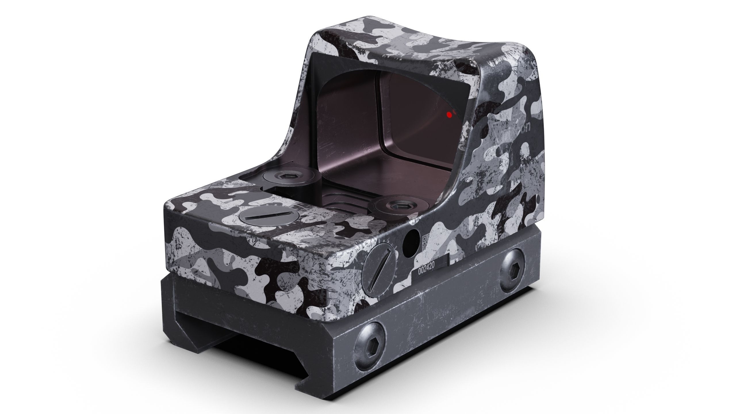 Trijicon RMR Sight 3D model | CGTrader