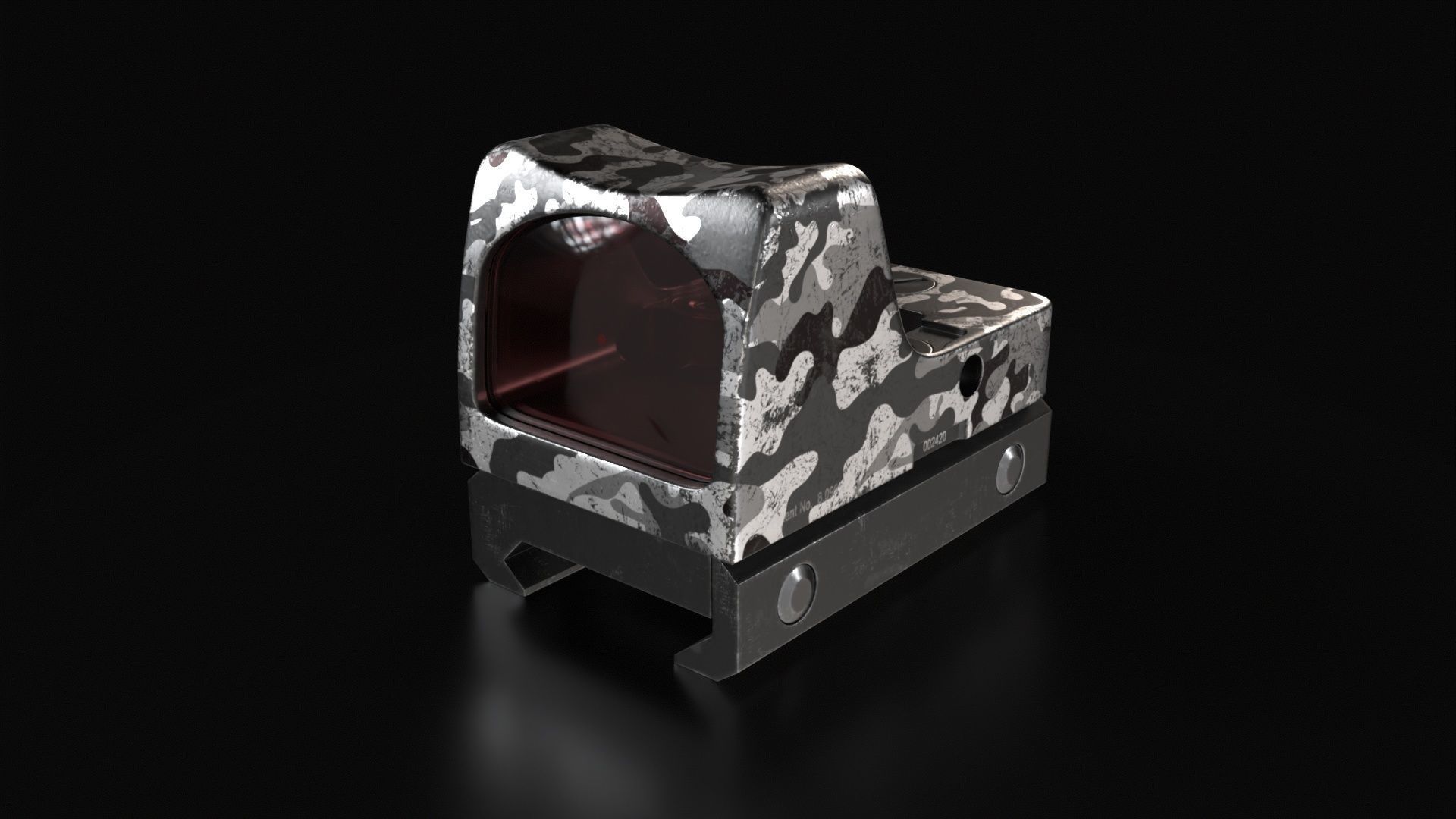 Trijicon RMR Sight 3D model | CGTrader