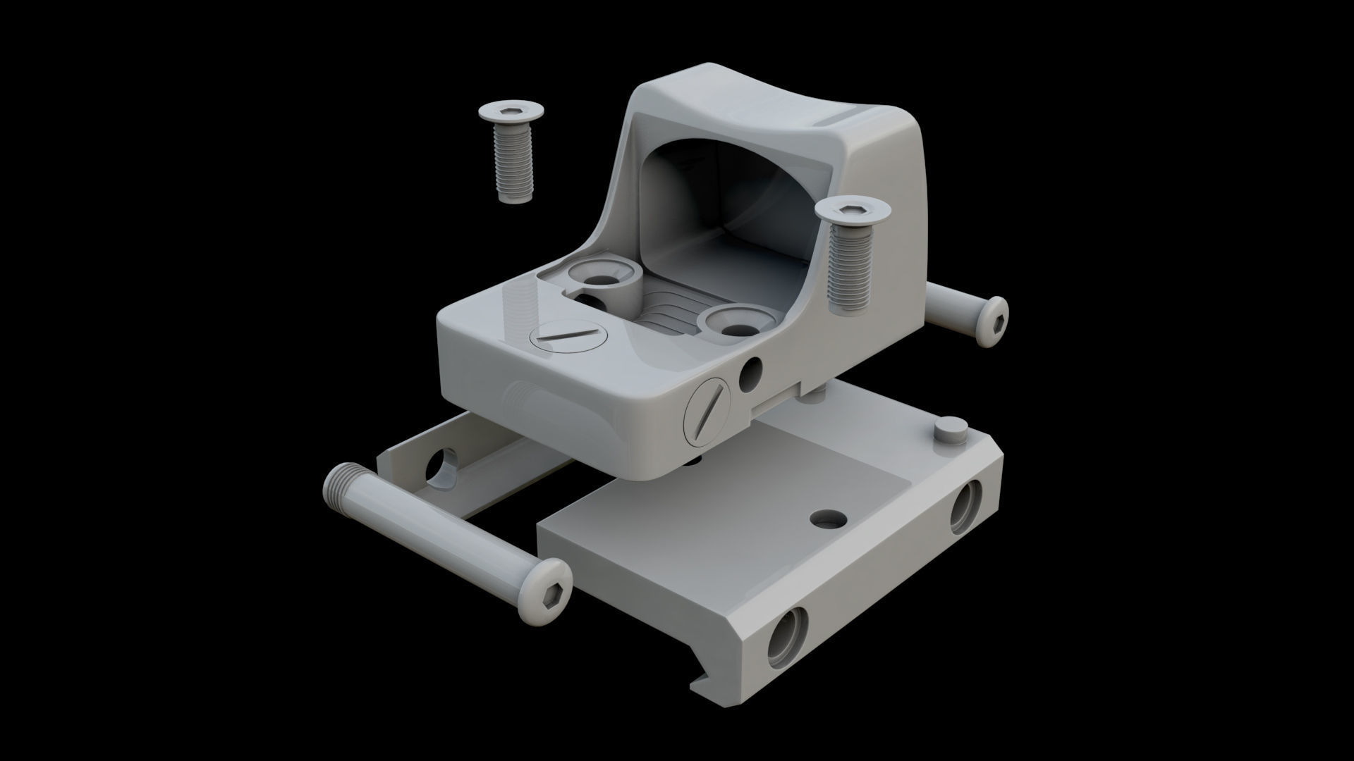 Trijicon RMR Sight 3D model | CGTrader