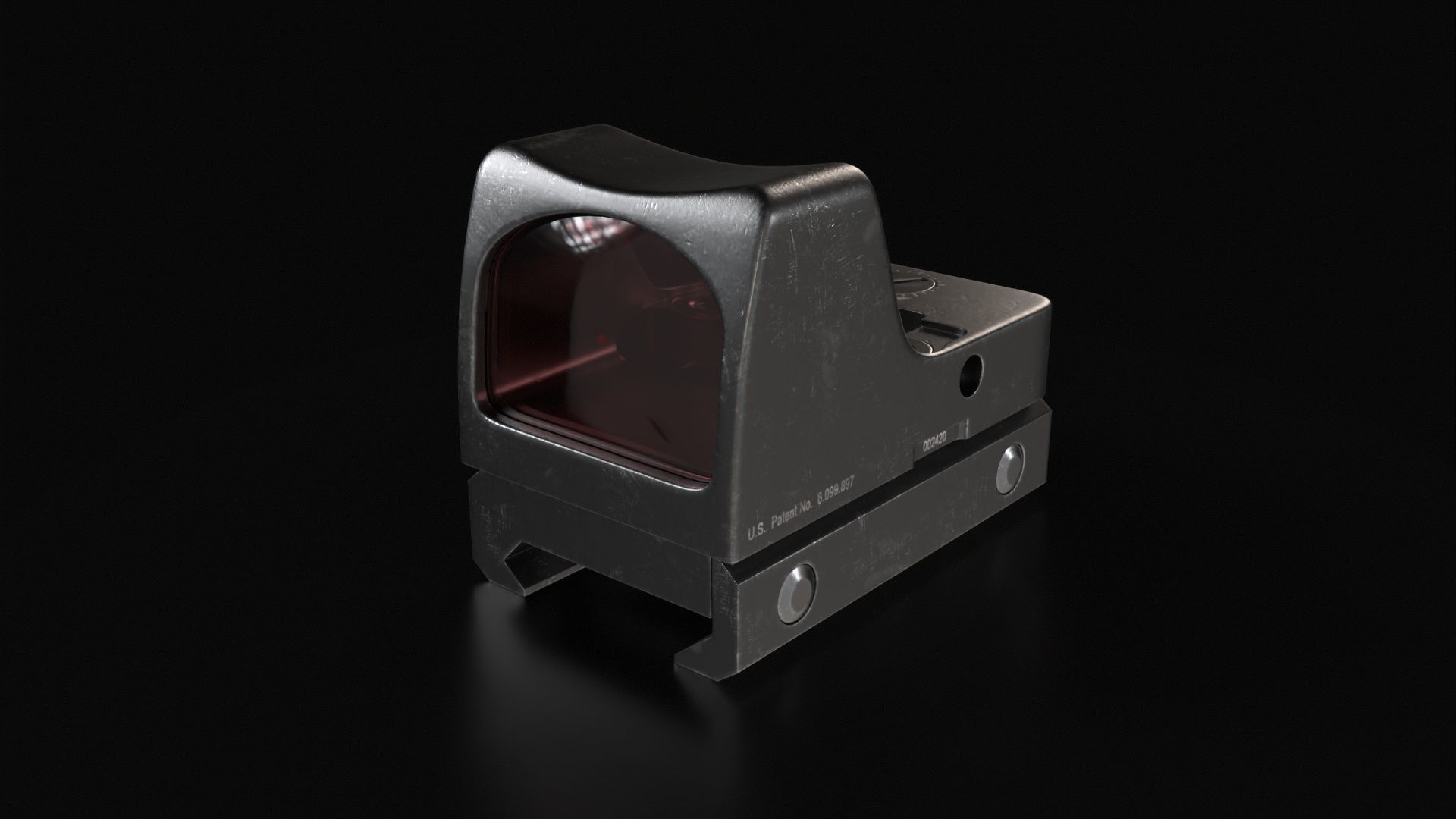 Trijicon RMR Sight 3D model | CGTrader